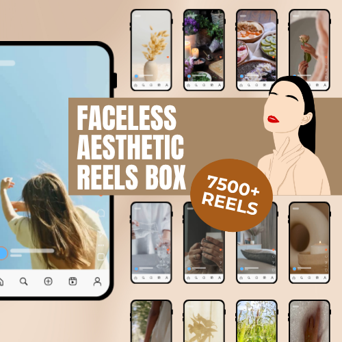Faceless Aesthetic Reels Box – Social Boost Digital Studio