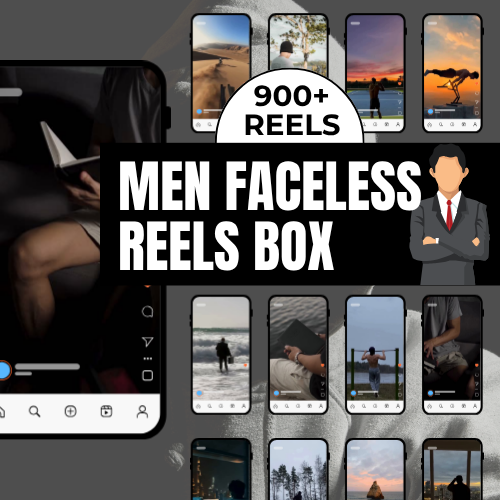 Men Faceless Reels Box – Social Boost Digital Studio